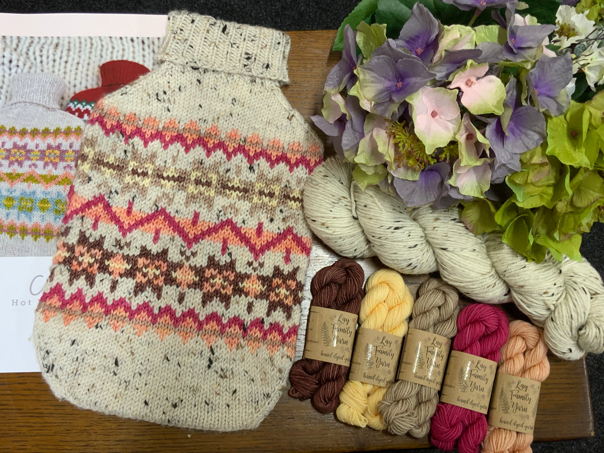 Maxine hot water bottle kit one – Lay Family Yarn