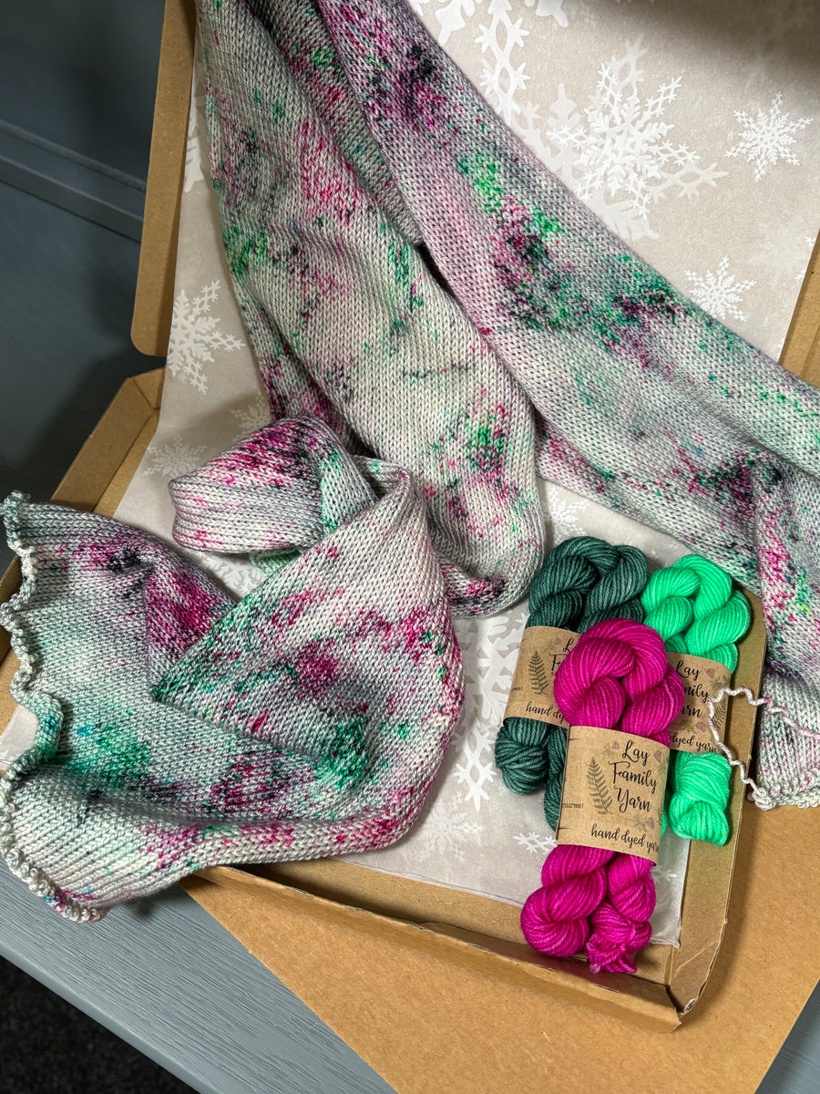 Hand dyed sock blanks – Lay Family Yarn